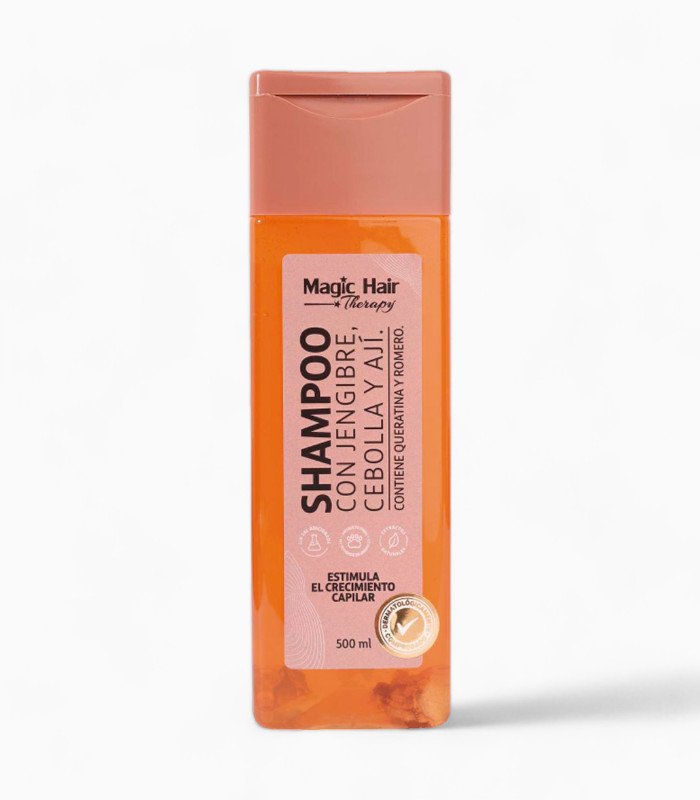 Shampoo con jengibre y ají – Mayenta